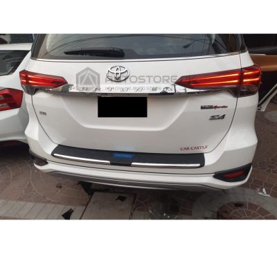 Buy Bumper Protector for Toyota Fortuner Rear 2016-2021 Online in ...