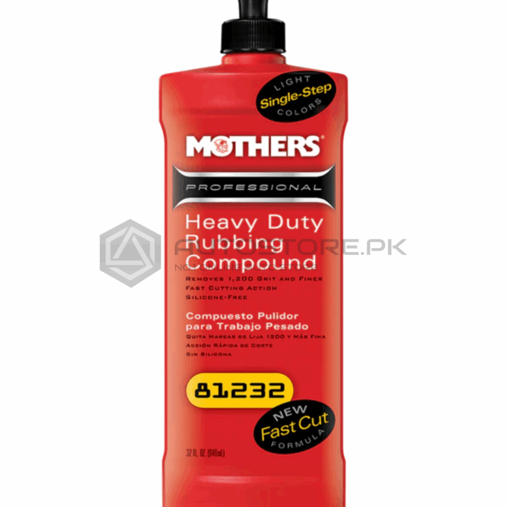 Mothers Heavy Duty Rubbing Compound - Autostore.pk