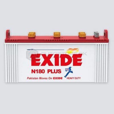 Exide HTV Battery N180 Plus 21 Plates - Autostore.pk