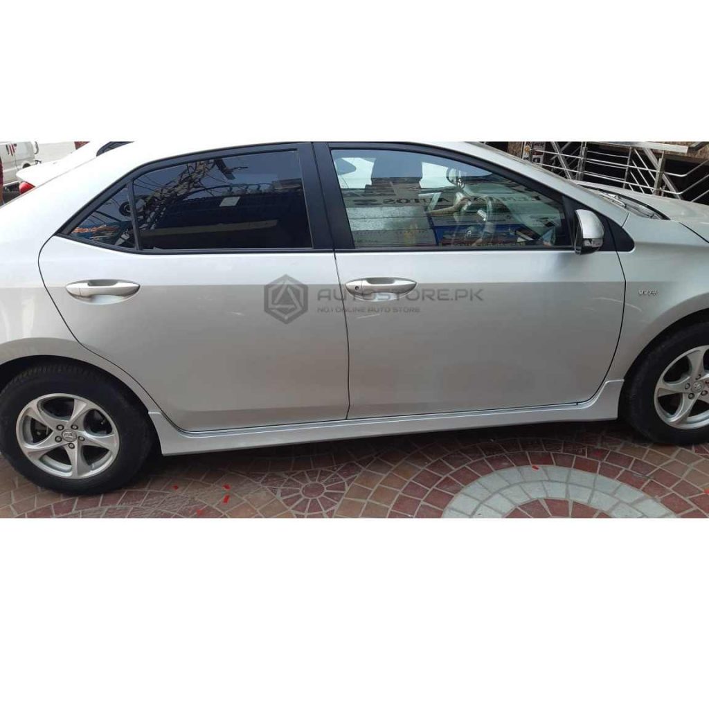 Toyota Corolla Grande Side Skirts 2017-2021 - Autostore.pk