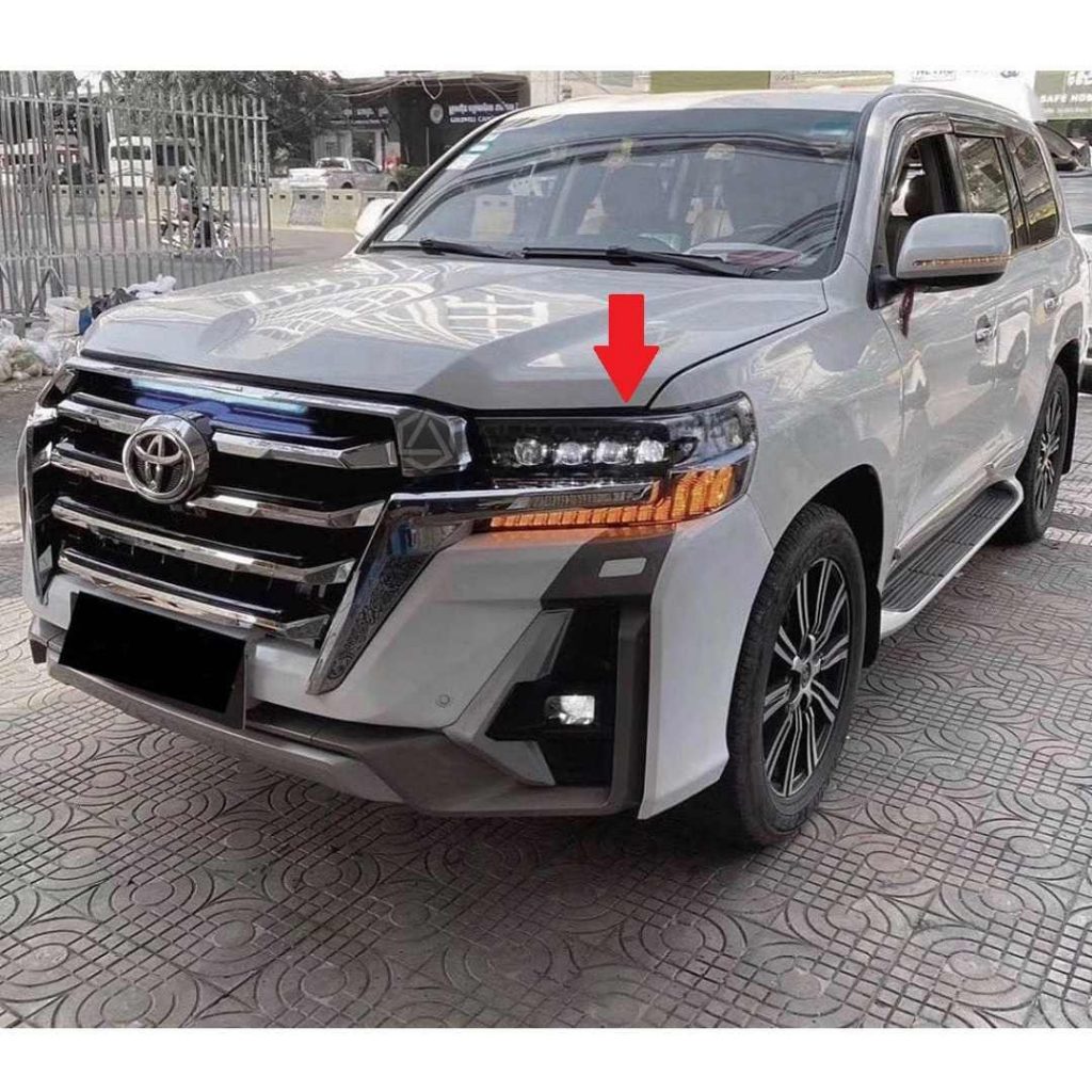 Toyota Land Cruiser FJ200 Bugatti Style Head Lamps 2016-2021