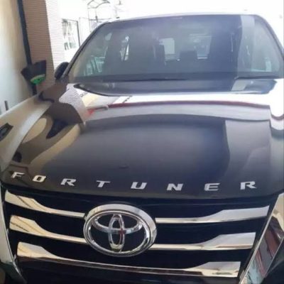 Toyota Fortuner Front Bonnet 3D Letters in Chrome 2016-2021