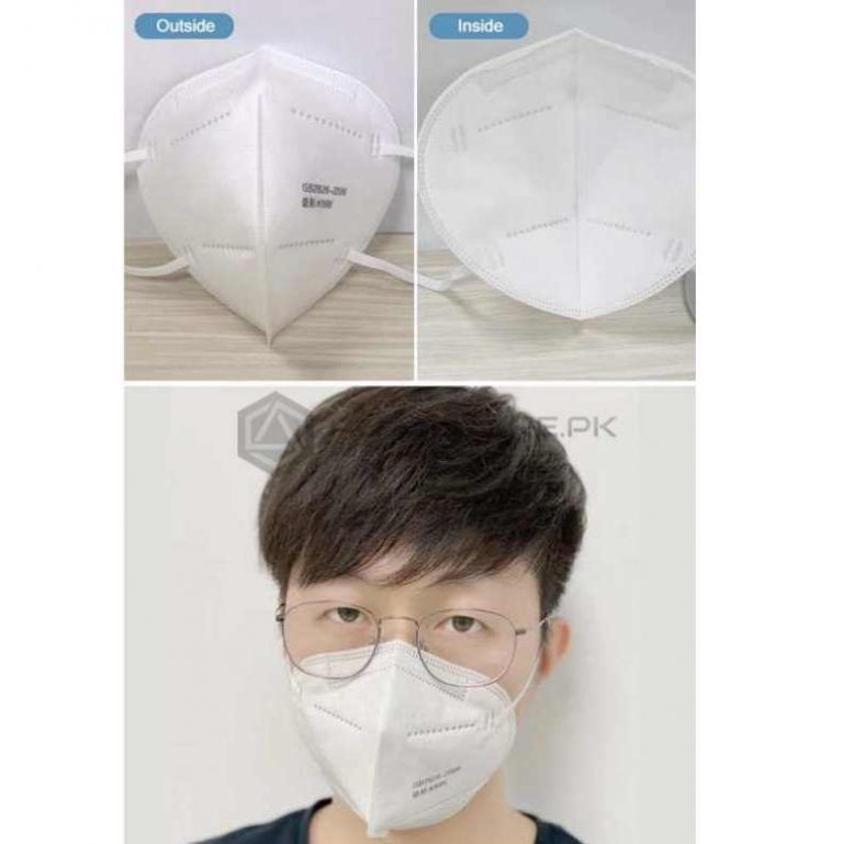 KN95/N95 Respirator Face Mask 5 PLY - Autostore.pk