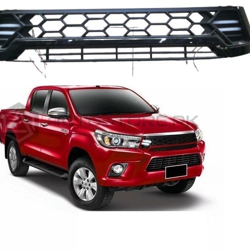 Toyota Hilux Revo Front Grill Black 2016-2020 - Autostore.pk