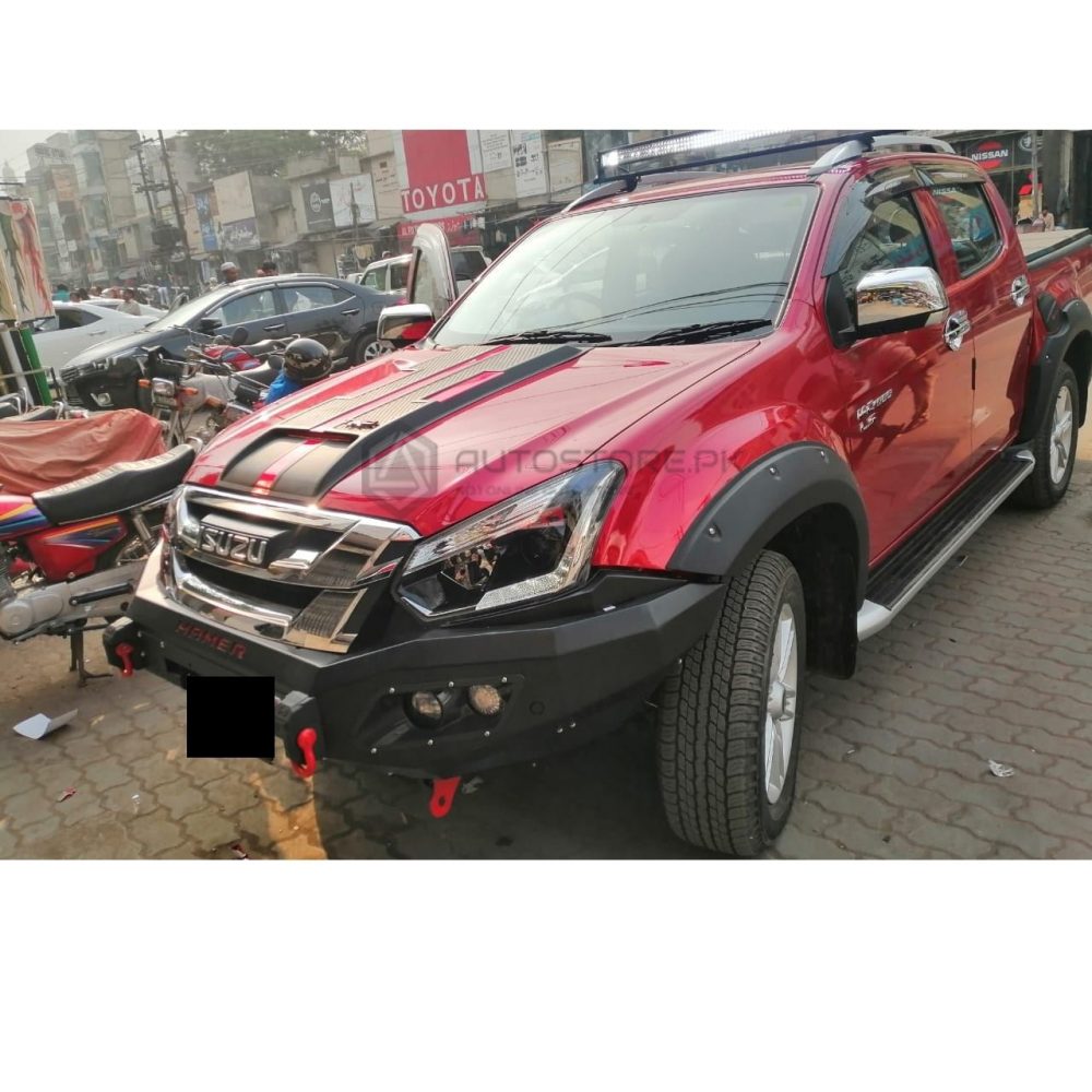 Isuzu D-Max Hamer Front Bull Bar V3 (2018-21) - Autostore.pk
