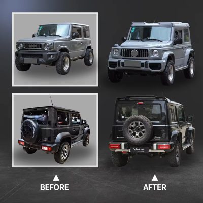 Suzuki Jimny to Mercedes G Wagon Conversion - Autostore.pk