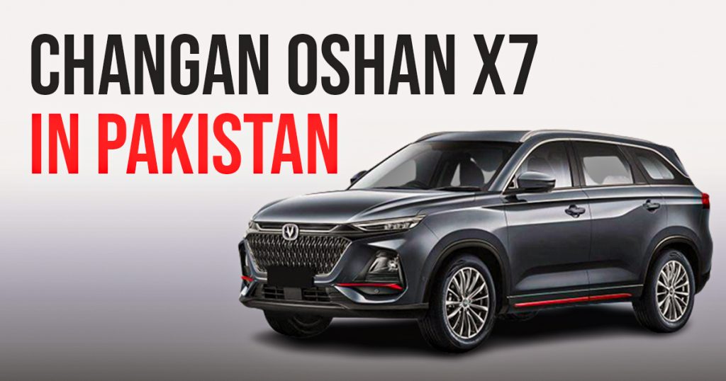Specs and Features of SUV Changan Oshan X7 in Pakistan
