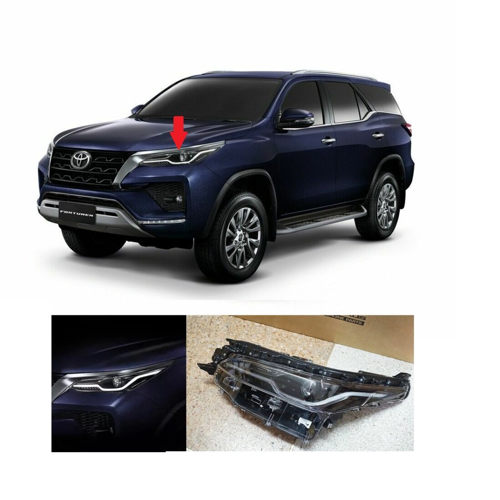 Toyota Fortuner LED Genuine Head Lamps 2021-2023 - Autostore.pk