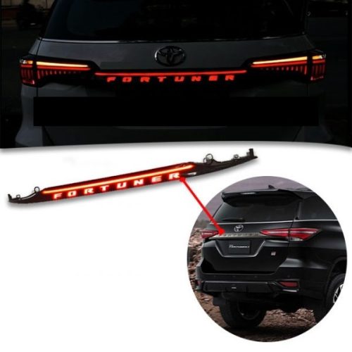 Toyota Fortuner LED Trunk Garnish Light in Black (2016-2021)