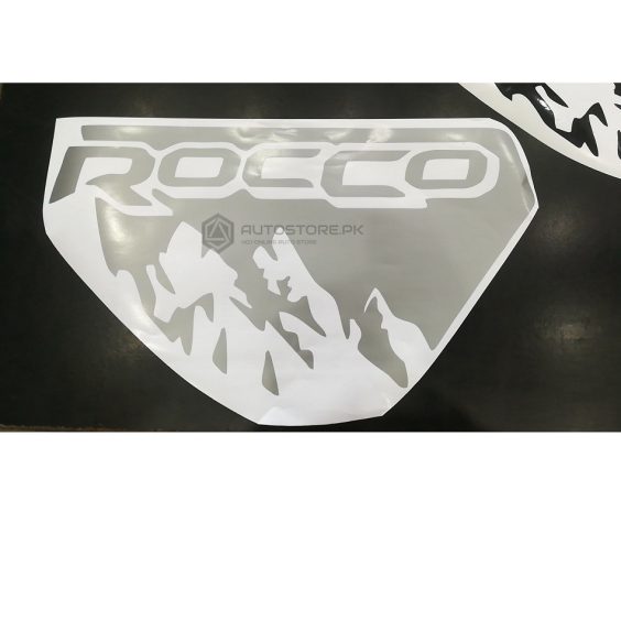 Hilux Rocco Graphics Vinyl Decal Trunk Decor Grey Sticker