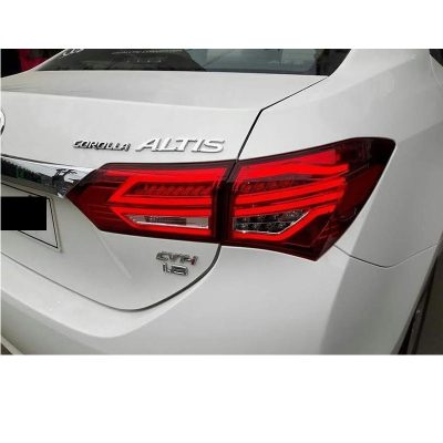 Toyota Corolla Altis Tail Lamp Red 2016-2022 - Autostore.pk