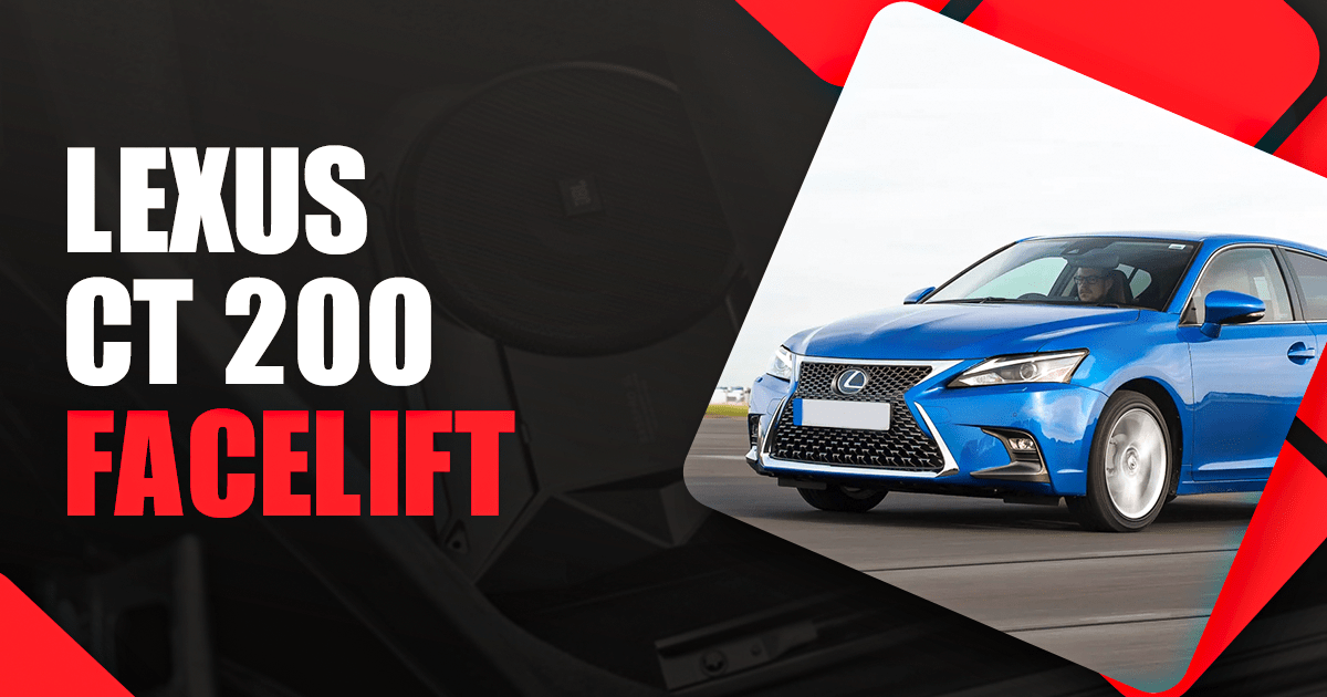 Revamping Elegance: Unveiling the Lexus CT 200 Facelift