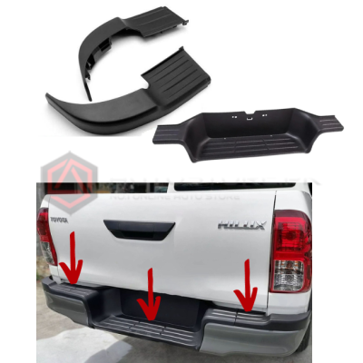 Toyota Revo Rear Bumper Plastic Plates 2016-2023 - Autostore.pk