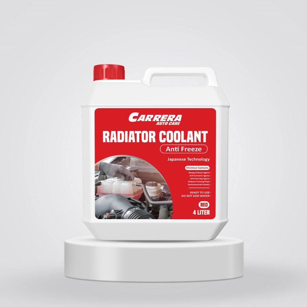Carrera Long Life Red Coolant 4 Liter (Anti-Freeze) - Autostore.pk