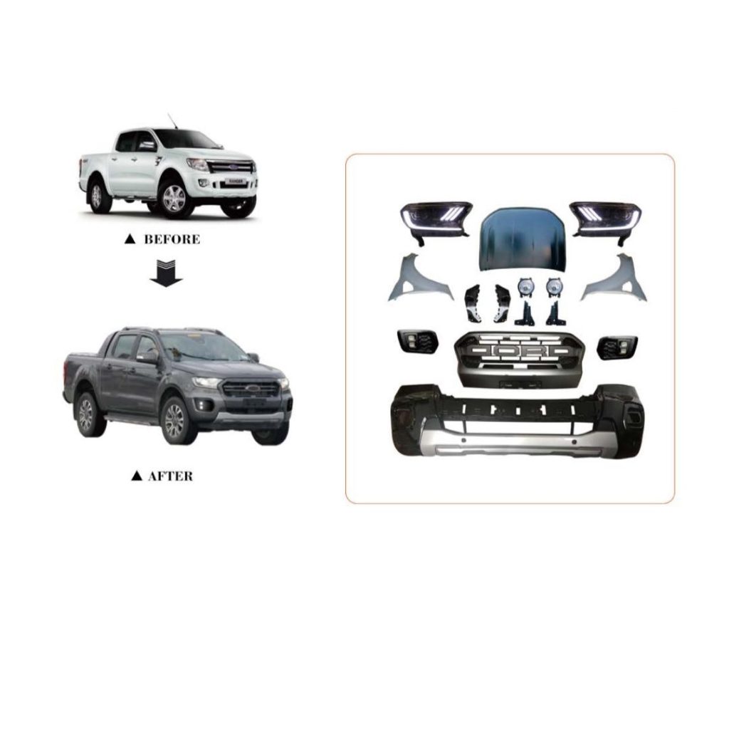 Ford Ranger T6 Upgrade to Ford Ranger T8 - Autostore.pk