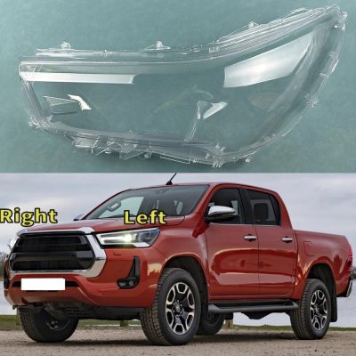 Toyota Hilux Rocco | Revo Head Lamp Cover Lens 2021-2023 - Autostore.pk