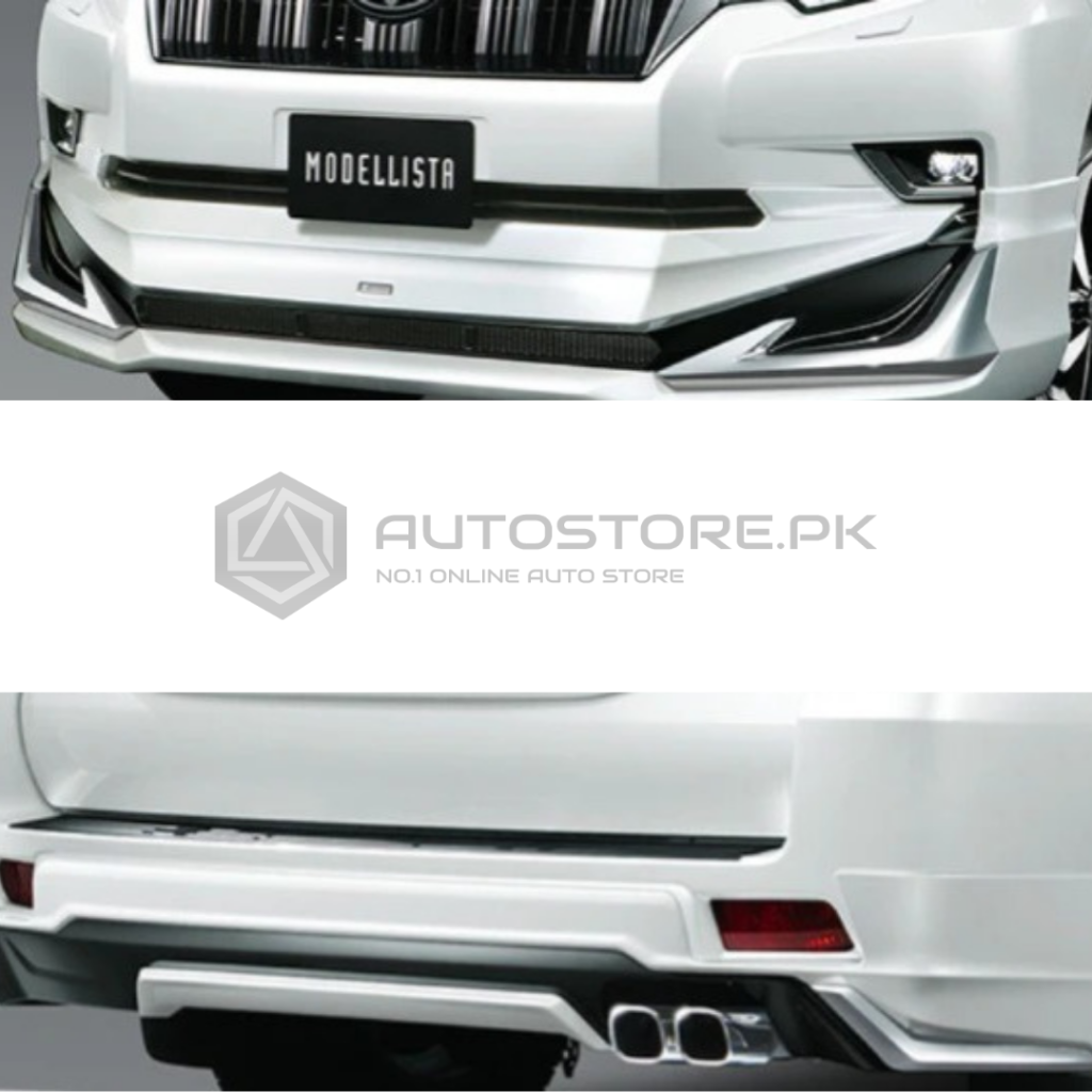 Toyota Prado FJ150 Front | Back Modellista Bodykit Without Led Rear ...