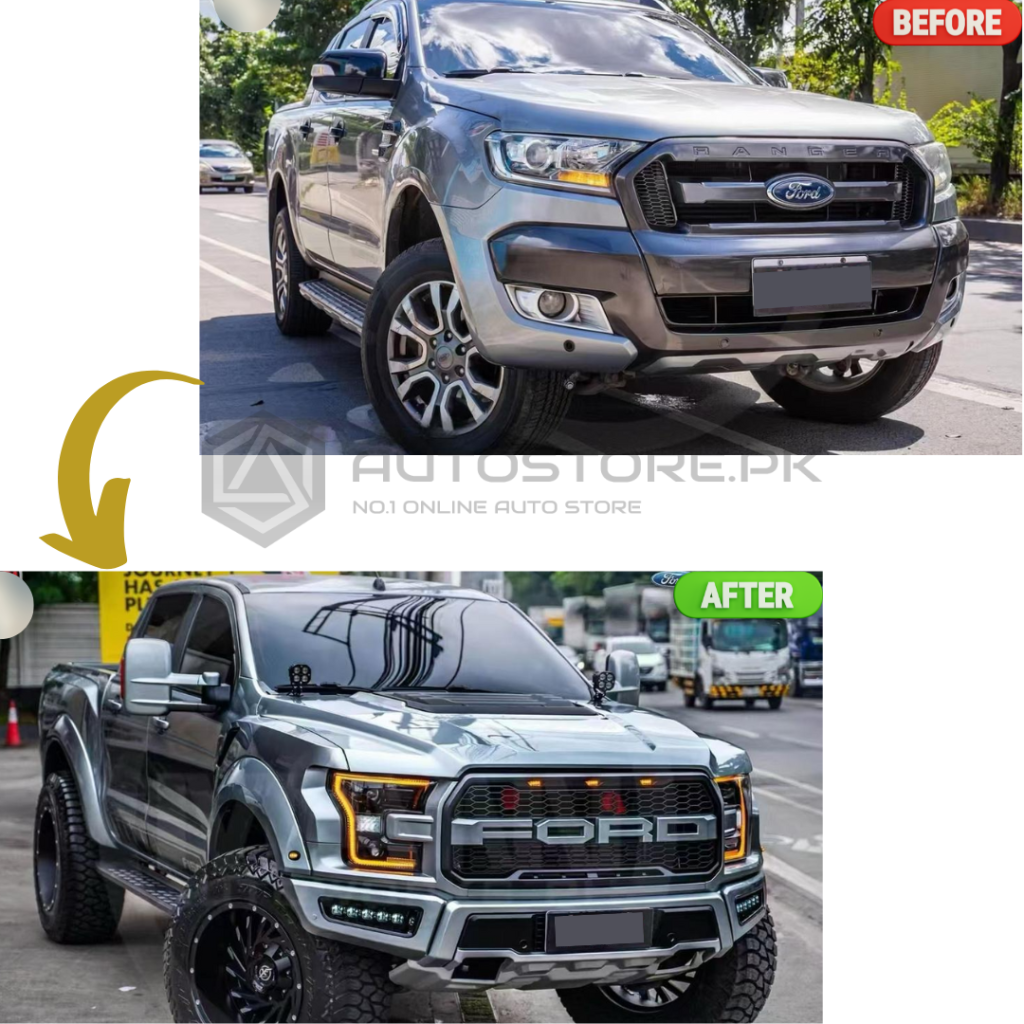 Ford Ranger To F150 Raptor Upgrade | Conversion 2020-2025 - Autostore.pk