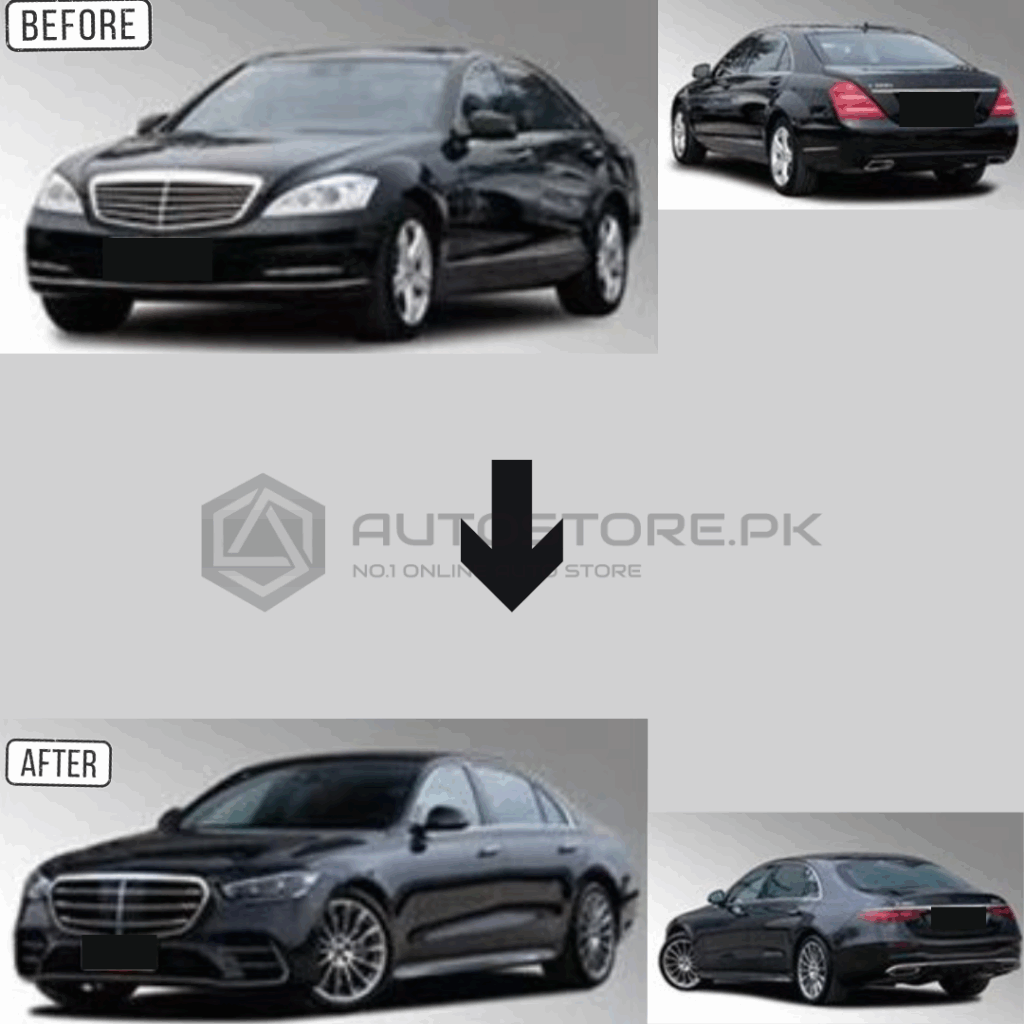 Mercedes-Benz S-Class W221 2006-2013 Upgrade | Conversion To Mercedes ...
