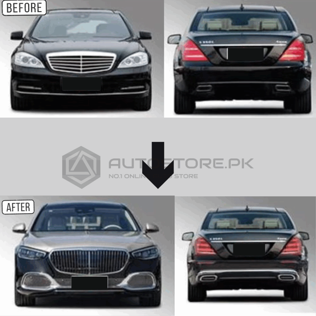 Mercedes-Benz S-Class W221 2006-2013 Upgrade | Conversion To Mercedes ...