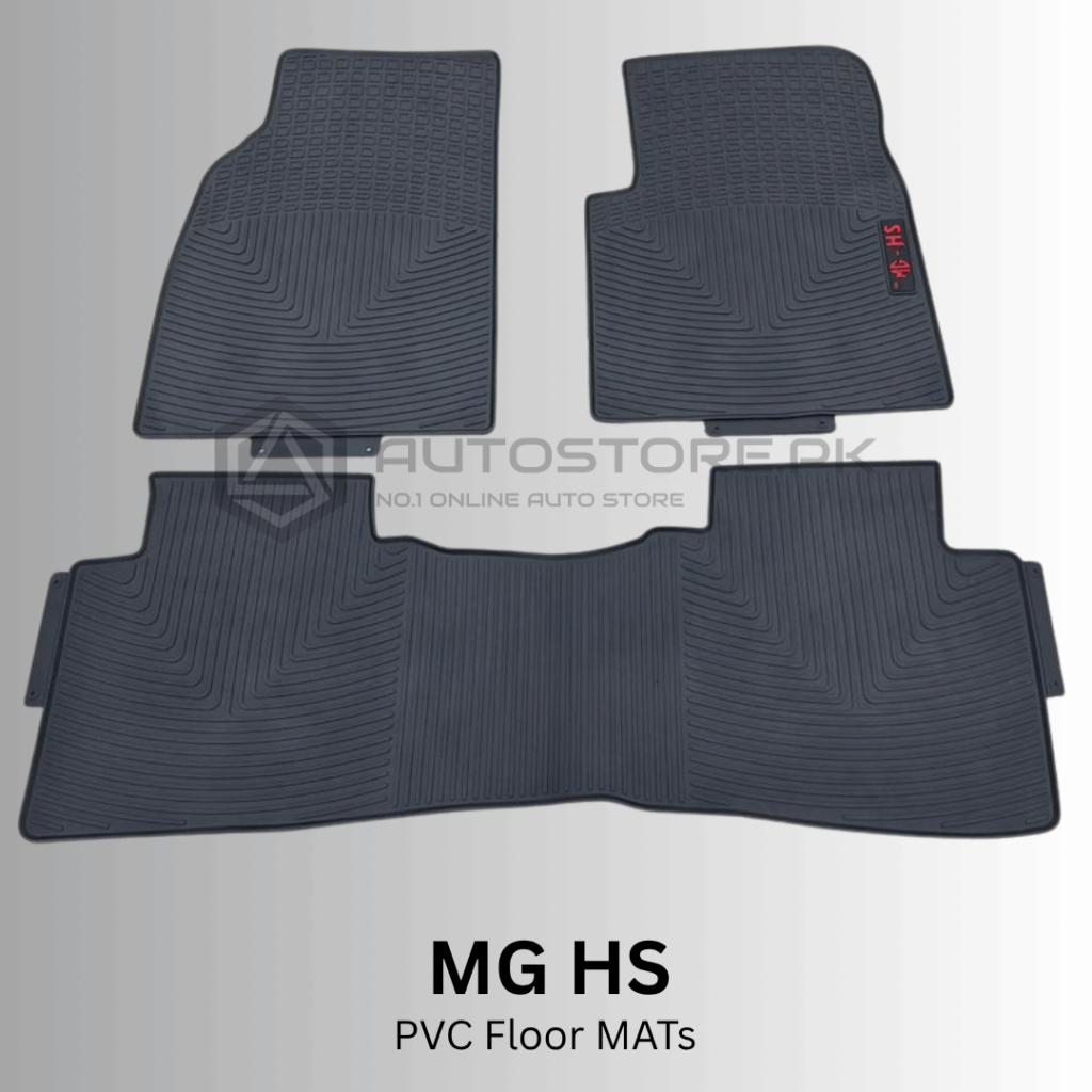 MG HS PVC Rubber Floor Mat 2021-2025 - Autostore.pk