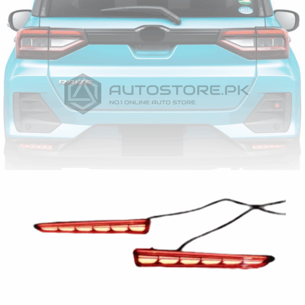 Toyota Raize Rear Bumper LED Reflector 2019-2024 - Autostore.pk